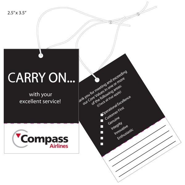 Custom Baggage & Luggage Tags for Hotels | St. Louis Tag