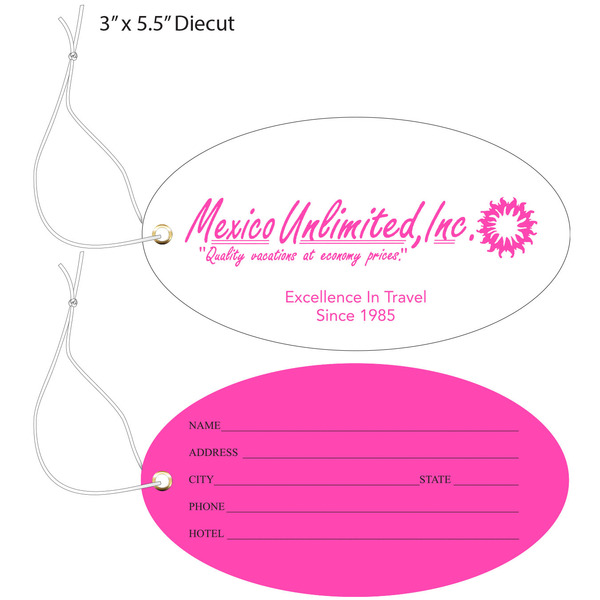 Custom Luggage Tags for Hotels | St. Louis Tag