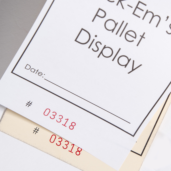 Consecutive Numbering & Barcode Hang Tags | St. Louis Tag