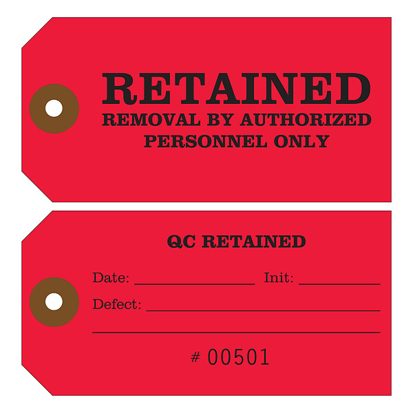 Consecutive Numbering & Barcode Hang Tags | St. Louis Tag