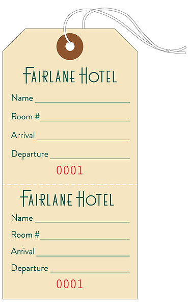 Custom Luggage Tags for Hotels | St. Louis Tag