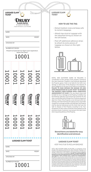 Consecutive Numbering & Barcode Hang Tags | St. Louis Tag
