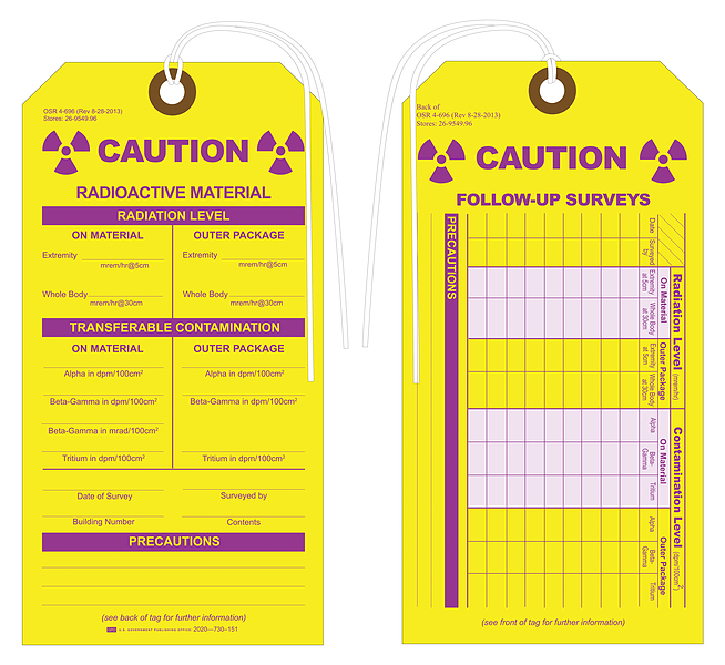 Custom Printed Caution Safety Tags | St. Louis Tag