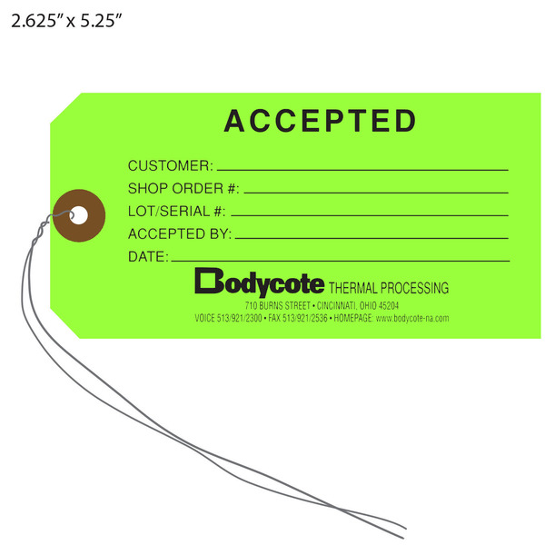 Custom Accepted Tags | St. Louis Tag