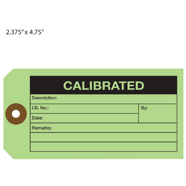 Custom Calibration Hang Tags | St. Louis Tag