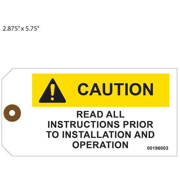 Custom Printed Caution Safety Tags | St. Louis Tag