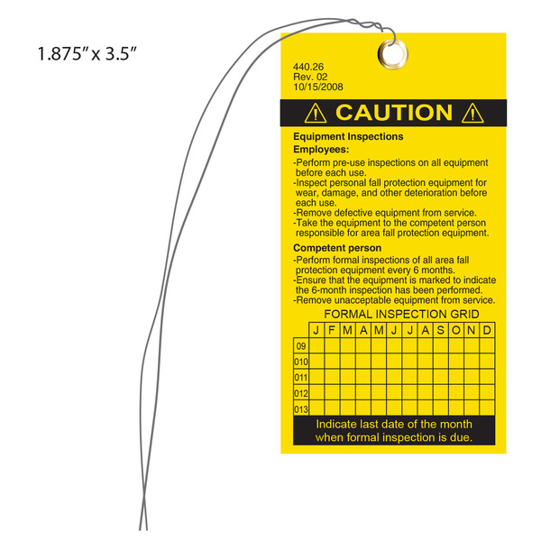 Custom Inspection Hang Tags | St. Louis Tag