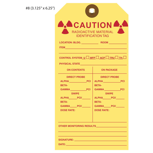 Custom Printed Caution Safety Tags | St. Louis Tag