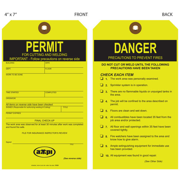 Custom Printed Danger Hang Tags | St. Louis Tag