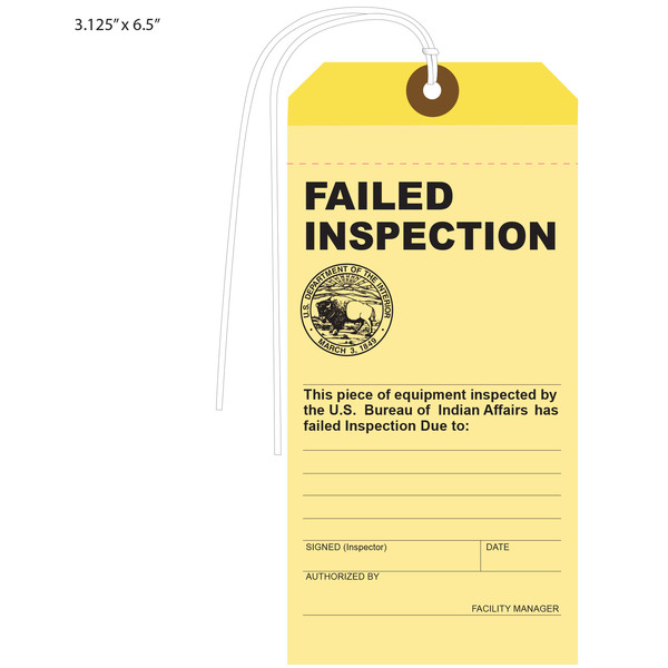 Custom Inspection Hang Tags | St. Louis Tag