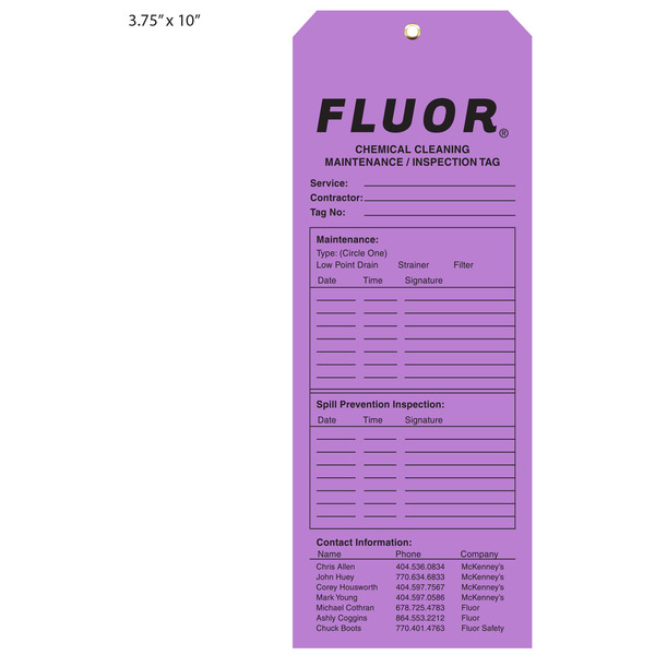 Custom Inspection Hang Tags | St. Louis Tag