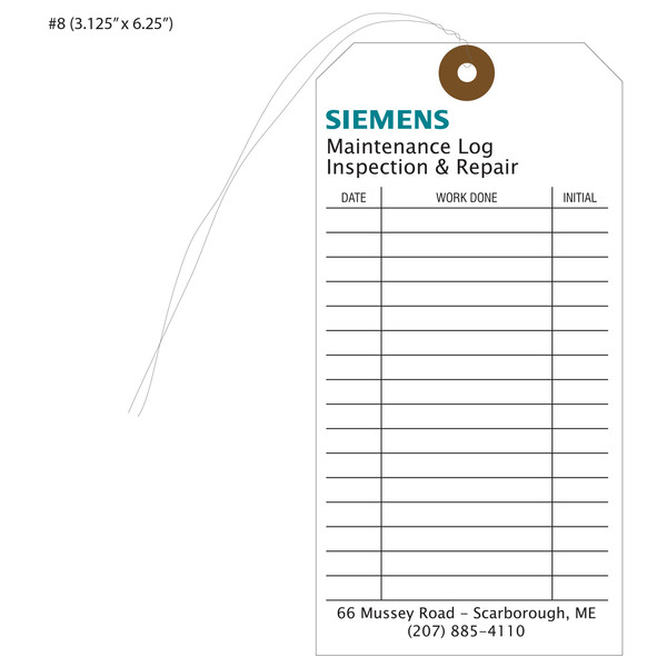 Custom Inspection Hang Tags | St. Louis Tag