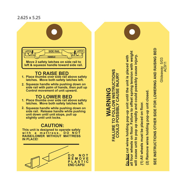 Custom Printed Instruction Hang Tags | St. Louis Tag