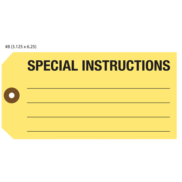 Custom Printed Instruction Hang Tags | St. Louis Tag