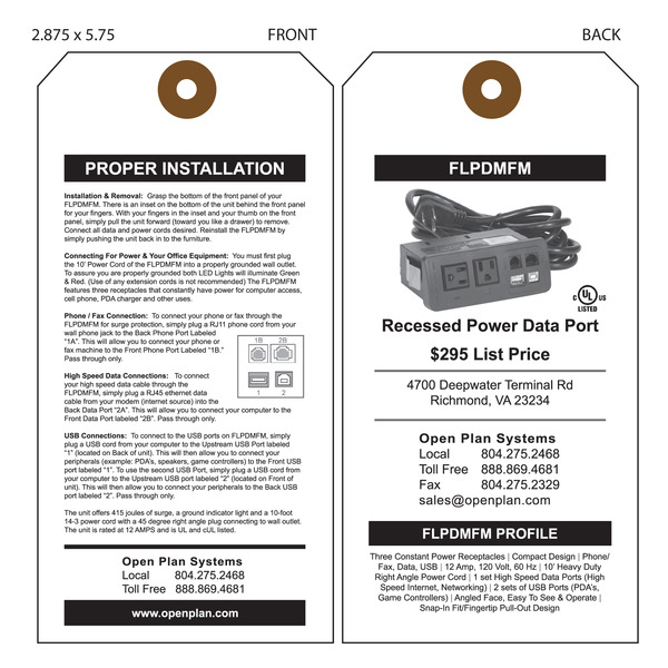 Custom Printed Instruction Hang Tags | St. Louis Tag