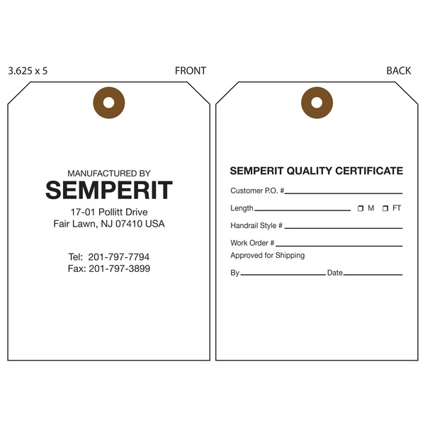 Custom Quality Control Tags | St. Louis Tag
