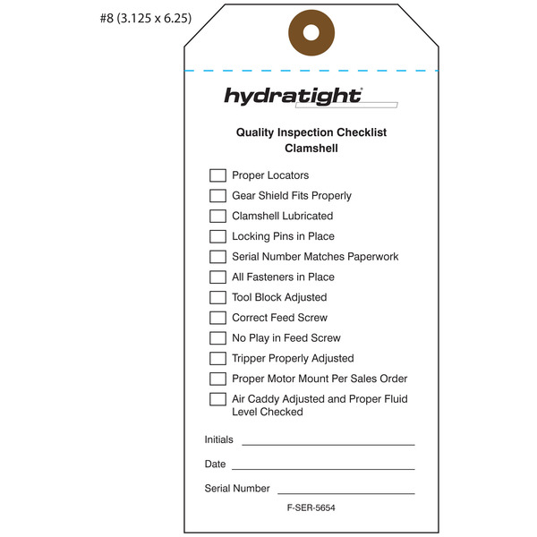 Custom Quality Control Tags | St. Louis Tag