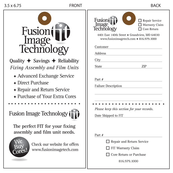 Custom Repair Tags | St. Louis Tag