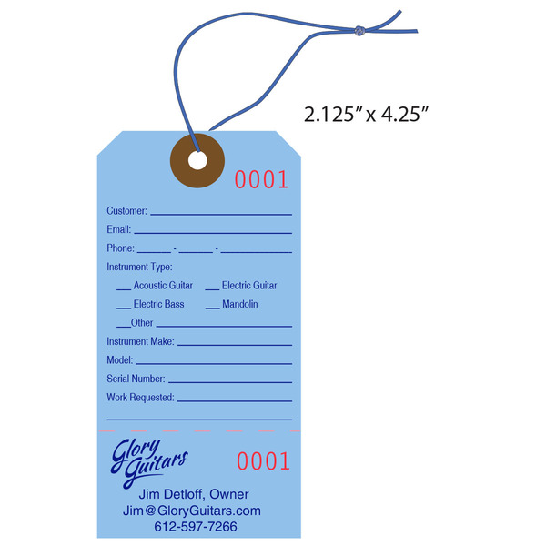 Custom Repair Tags | St. Louis Tag
