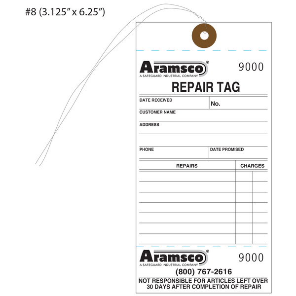 Custom Repair Tags | St. Louis Tag