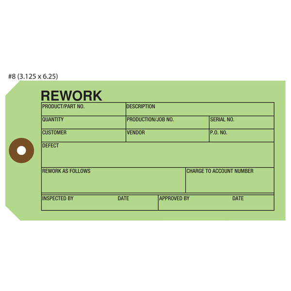 Custom Printed Rework Hang Tags | St. Louis Tag