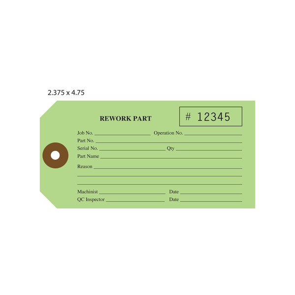 Custom Printed Rework Hang Tags | St. Louis Tag