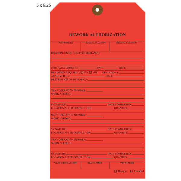 Custom Printed Rework Hang Tags | St. Louis Tag