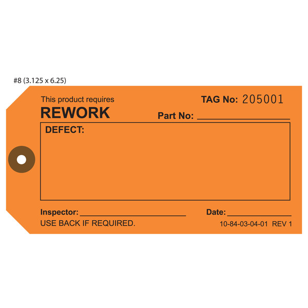 Custom Printed Rework Hang Tags | St. Louis Tag