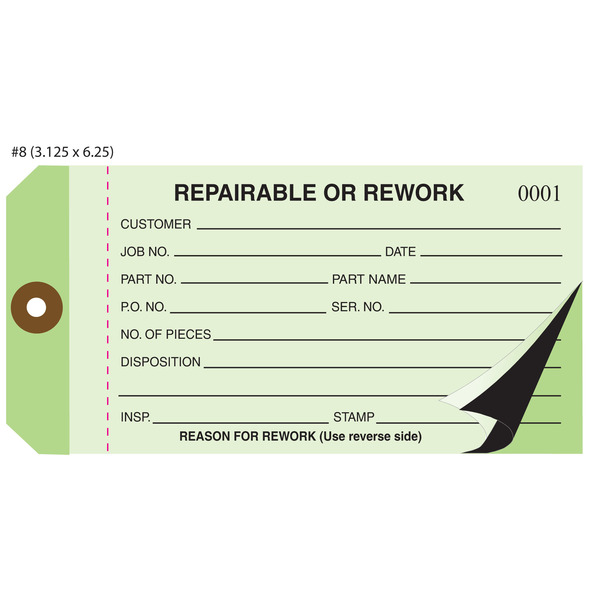 Custom Printed Rework Hang Tags | St. Louis Tag