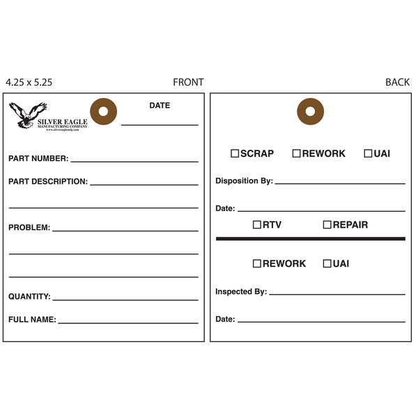 Custom Scrap Hang Tags | St. Louis Tag