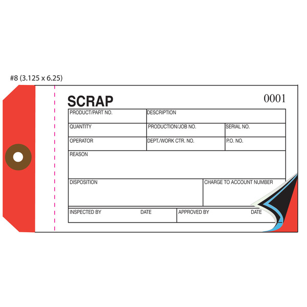 Custom Scrap Hang Tags | St. Louis Tag