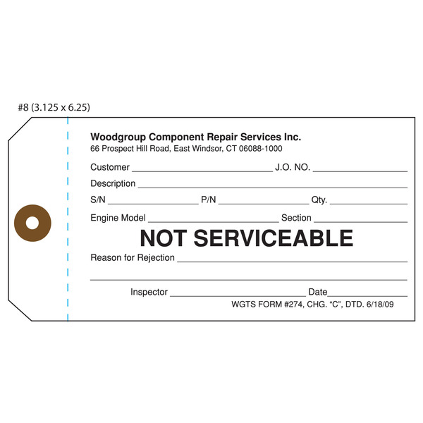 Custom Printed Serviceable Hang Tags | St. Louis Tag