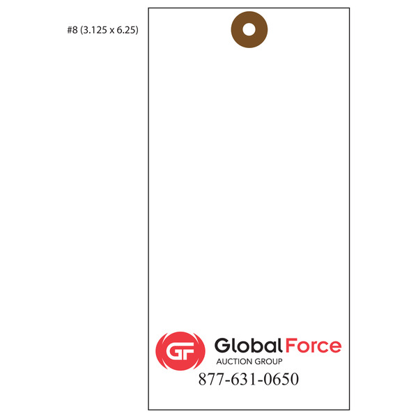 Custom Auction Hang Tags | St. Louis Tag