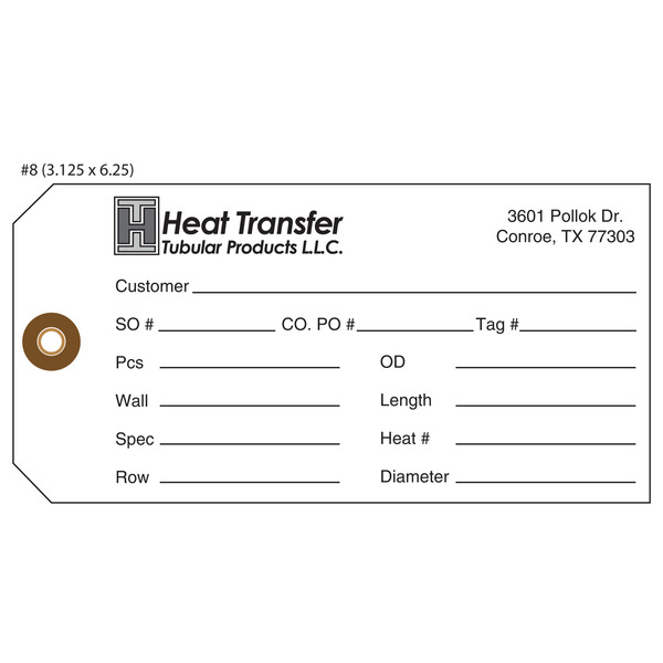 Custom Bale Hang Tags | St. Louis Tag