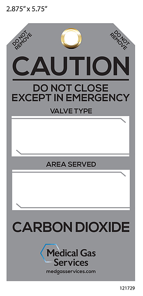 Empty, In-Use, Full Gas Cylinder Tags | Custom Hang Tags