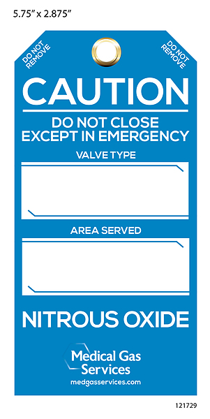 Empty, In-Use, Full Gas Cylinder Tags | Custom Hang Tags