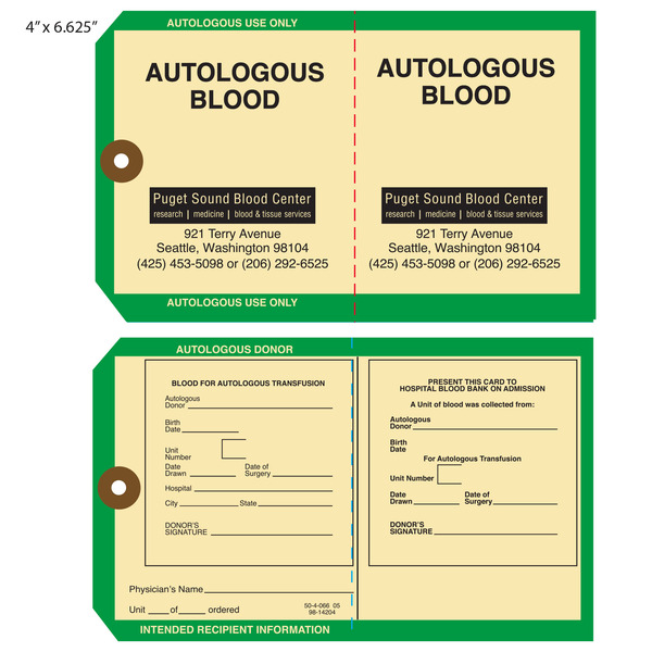 Custom Hospital Hang Tags | St. Louis Tag