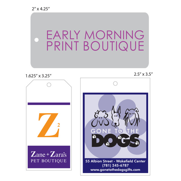 Custom Printed Hang Tags for Retail Stores | St. Louis Tag