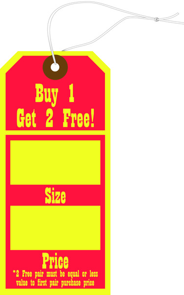 Custom BOGO Hang Tags | St. Louis Tag