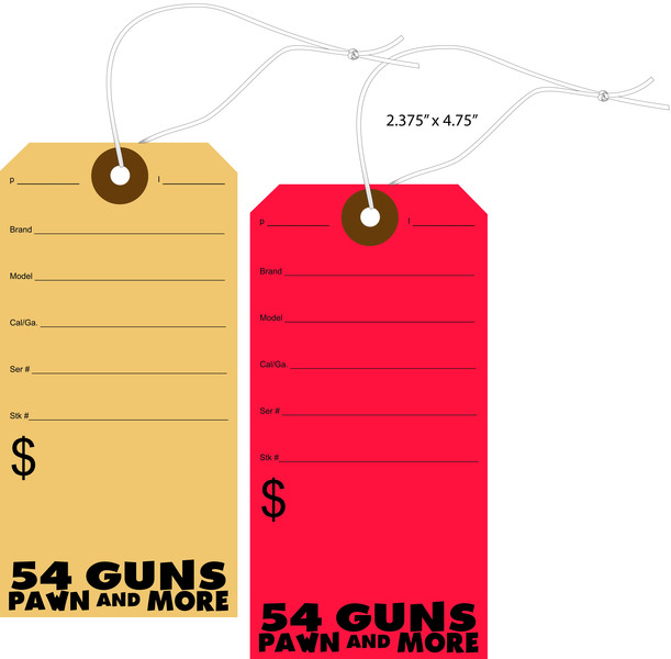 Custom Pawn Shop Price Tags | St. Louis Tag