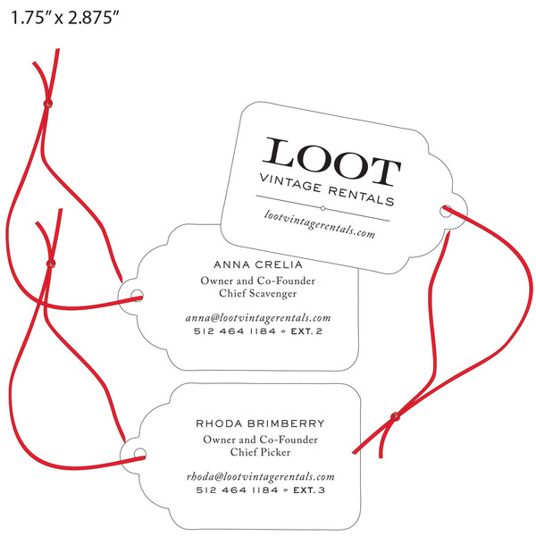 Custom Printed Various Shaped Tags | St. Louis Tag