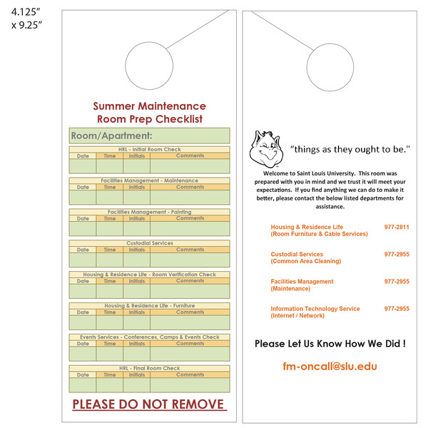 Custom Door Hanger Tags | St. Louis Tag