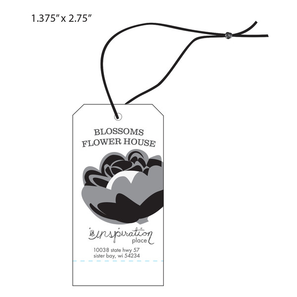 Custom Florist Shop Hang Tags | St. Louis Tag