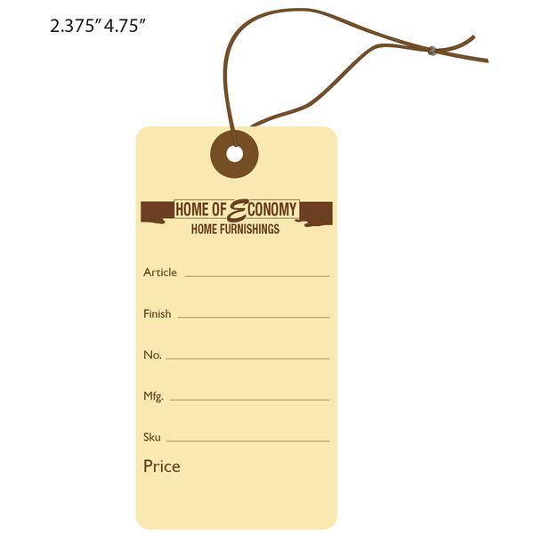 Custom Furniture Price Tags | St. Louis Tag Custom Furniture Price Tags | St. Louis Tag