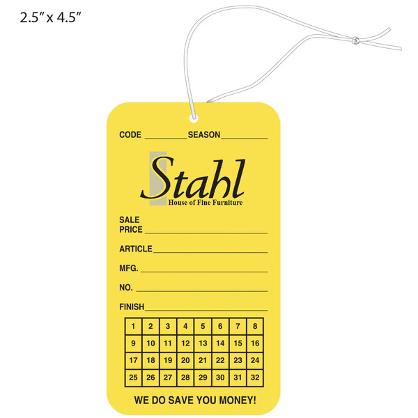 Custom Price Tags | St. Louis Tag