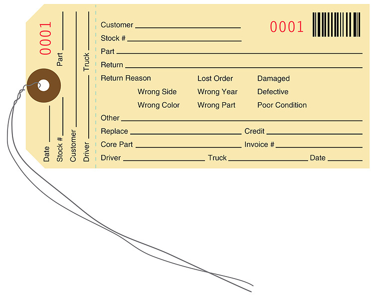 Custom Printed Barcode / QR Code / UPC Price Tags | St. Louis Tag