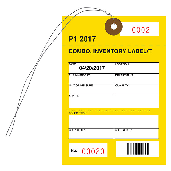 Custom Printed Barcode / QR Code / UPC Price Tags | St. Louis Tag