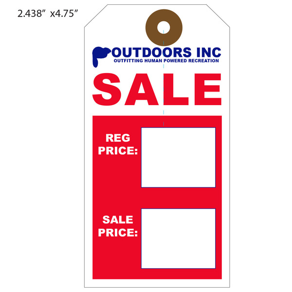 Custom Sale Hang Tags | St. Louis Tag