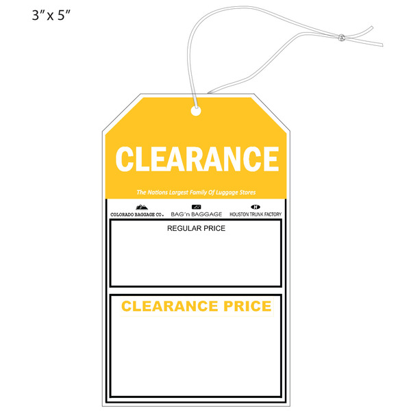 Custom Sale Hang Tags | St. Louis Tag