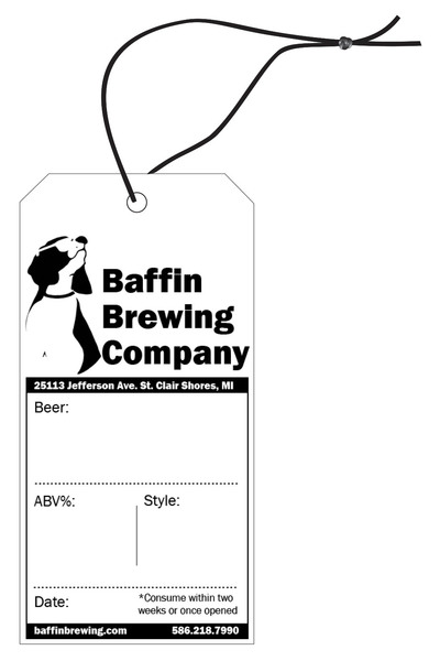 Custom Growler & Bottle Hang Tags | St. Louis Tag